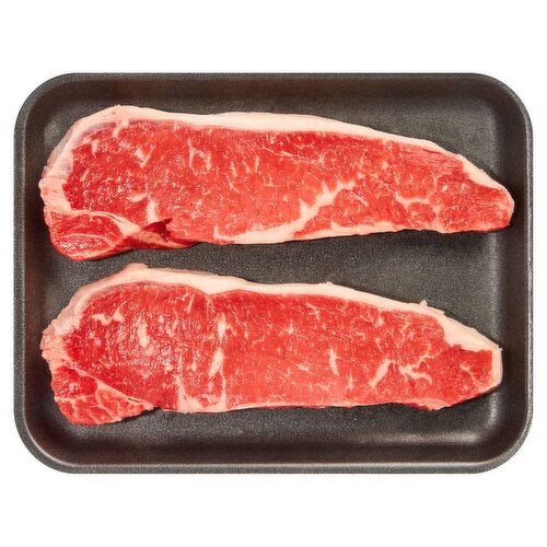 Certified Angus Beef Loin New York Strip Steak, Boneless, Average ...