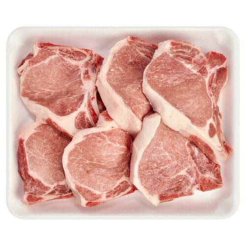 Fresh Center Cut Pork Rib Chop, Bone-In, Family Pack - The Fresh Grocer