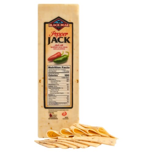 Black Bear Pepper Jack Cheese - The Fresh Grocer