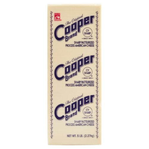 Cooper Sharp White American Cheese - Fairway