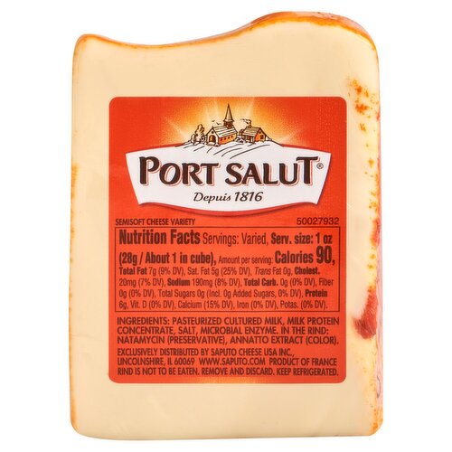 Port Salut Cheese - Gourmet