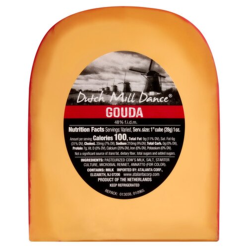 Mill Dance Red Wax Gouda Cheese - ShopRite