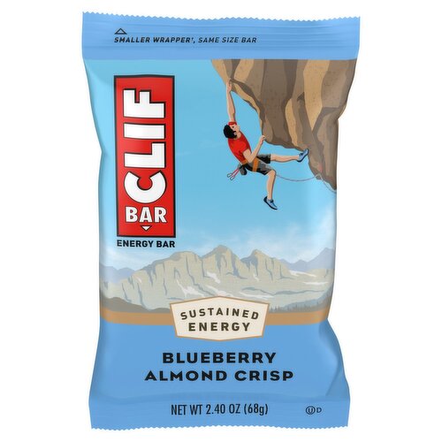Clif Bar Blueberry Almond Crisp Energy Bar, 2.40 oz - ShopRite