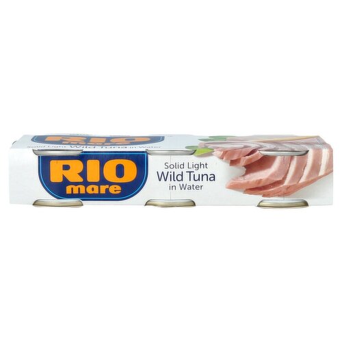Rio Mare Solid Light Wild Tuna in Water, 2.8 oz, 3 count - ShopRite