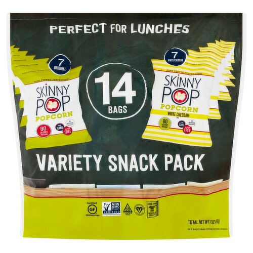 Skinny Pop Popcorn Variety Snack Pack, 14 count, 7 oz - ShopRite