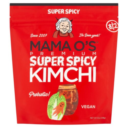 Mama O's Premium Super Spicy Kimchi, 16 oz - ShopRite